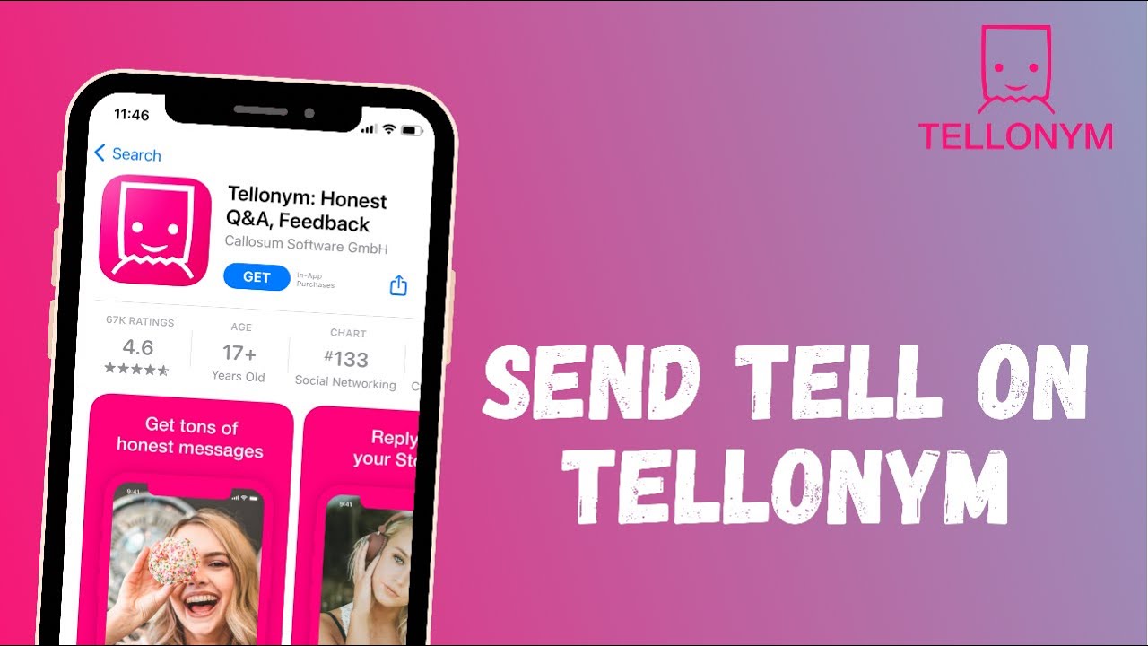 How to Send Tells on Tellonym app 2021 - YouTube