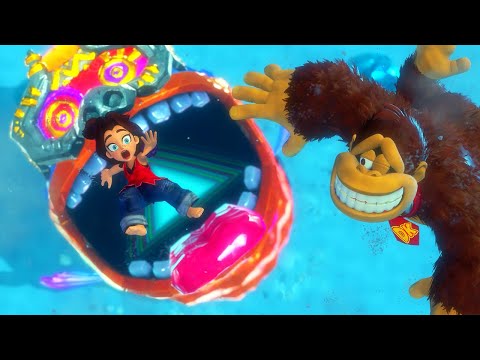 DK Escapes Prison to Rescue Pauline (Donkey Kong Bananza)