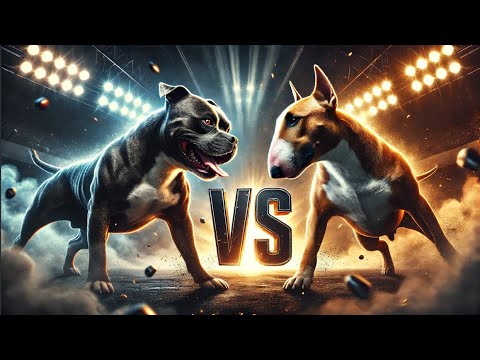 Bull Terrier gegen American Staffordshire Terrier – Der ultimative ...