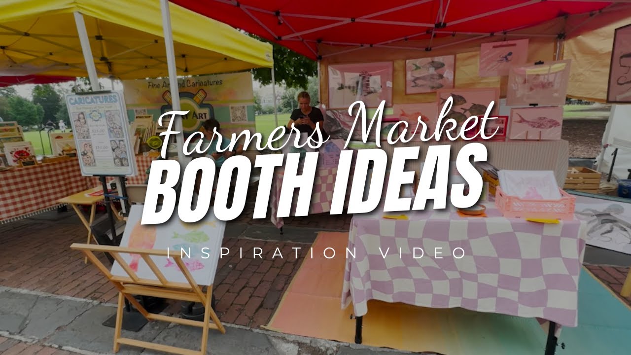 Farmers Market Vendor Booth Ideas | Creative Booth Setups & Display ...