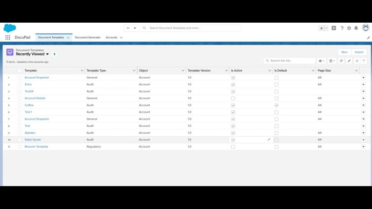 DocuPad - Template Creation - YouTube