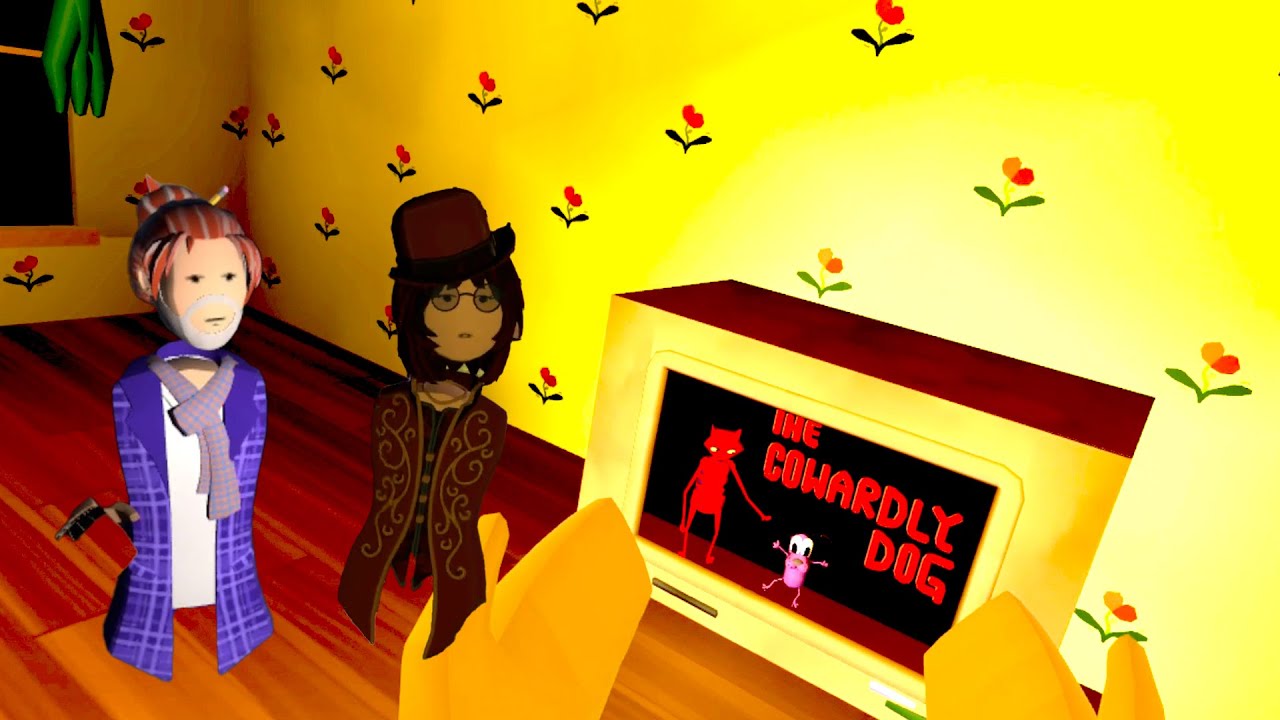 Courage the Cowardly dog REC ROOM - YouTube