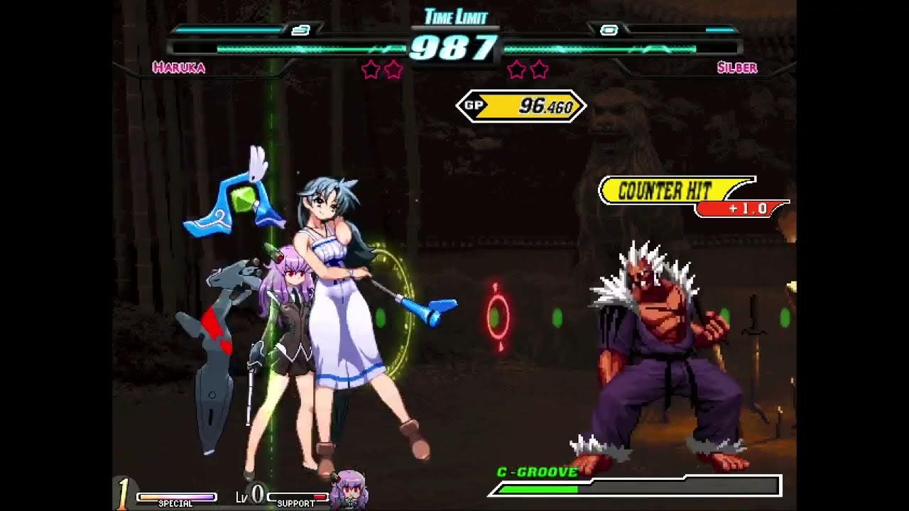 M.U.G.E.N. Haruka Kutuna Battles - CvS Silbur (IKEISLEGEND) - YouTube