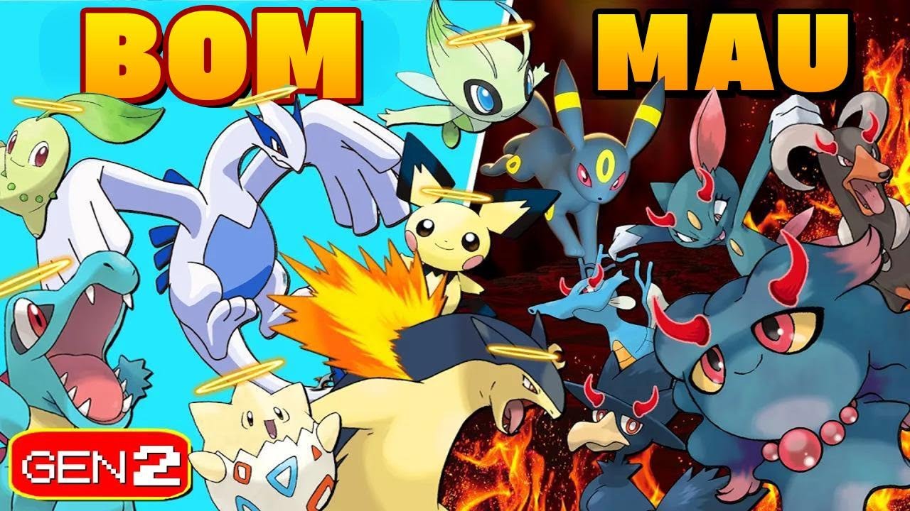 Pokémon de Segunda Geração Classificados: Do Bom ao Mal (Os 100 de ...