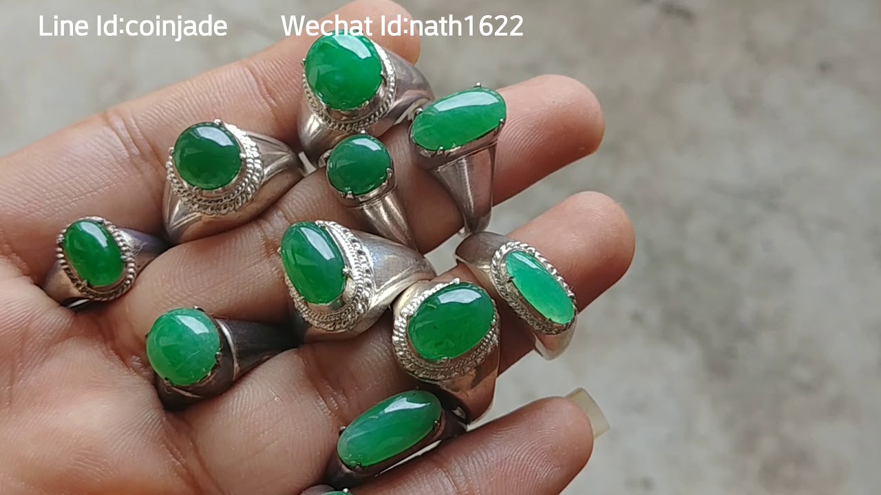 Lot of A jadeite Jade Myanmar - YouTube