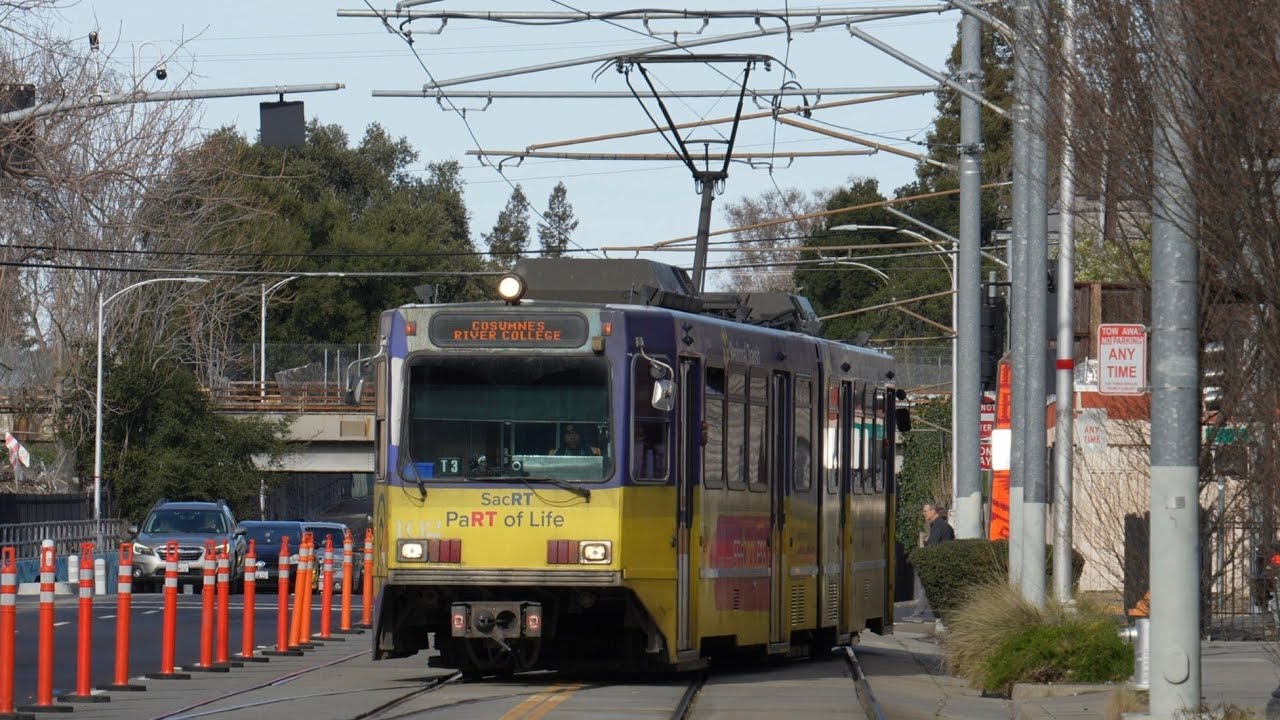 SacRT Blue Line Turnaround Crossover Switching At Alkali Flat/La ...