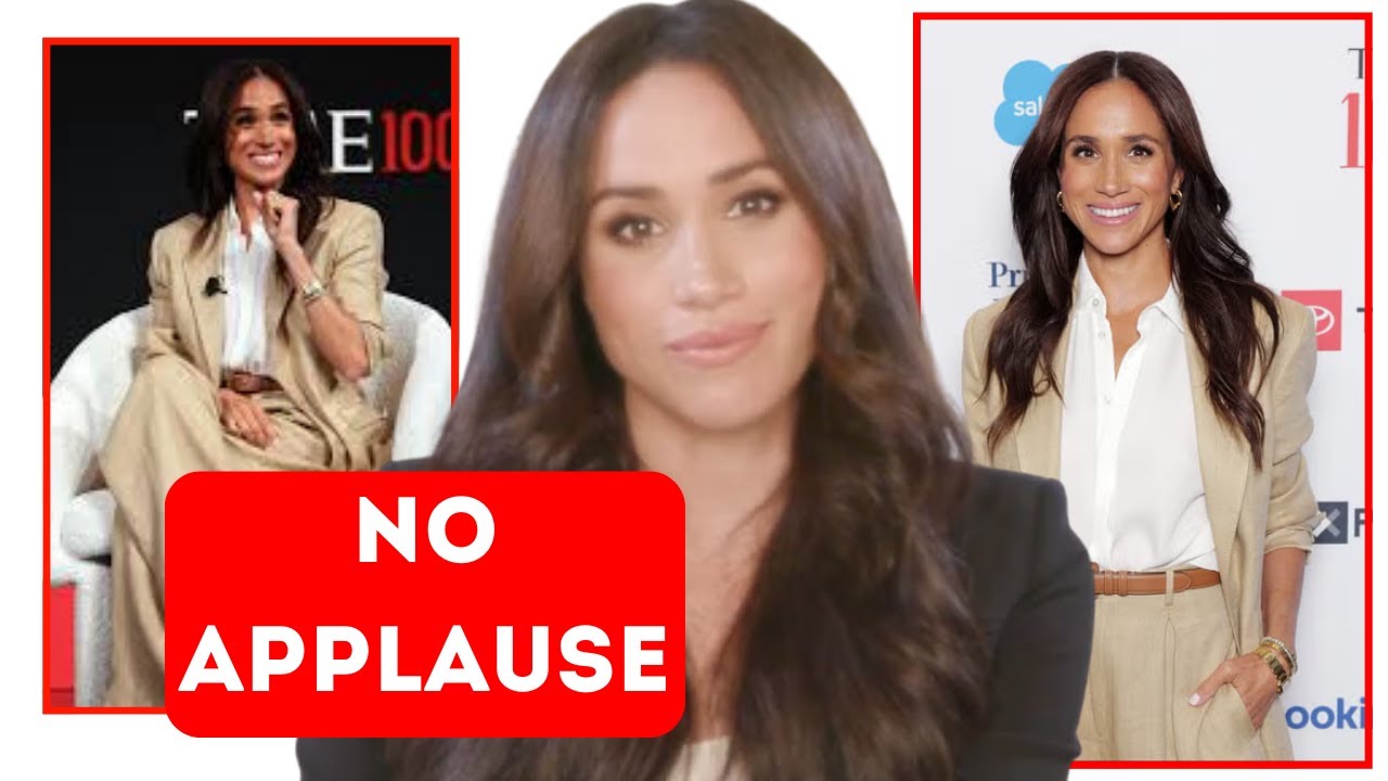 No One Cares! Meghan Markle's Time100 Speech Exposed as Fake and Empty ...