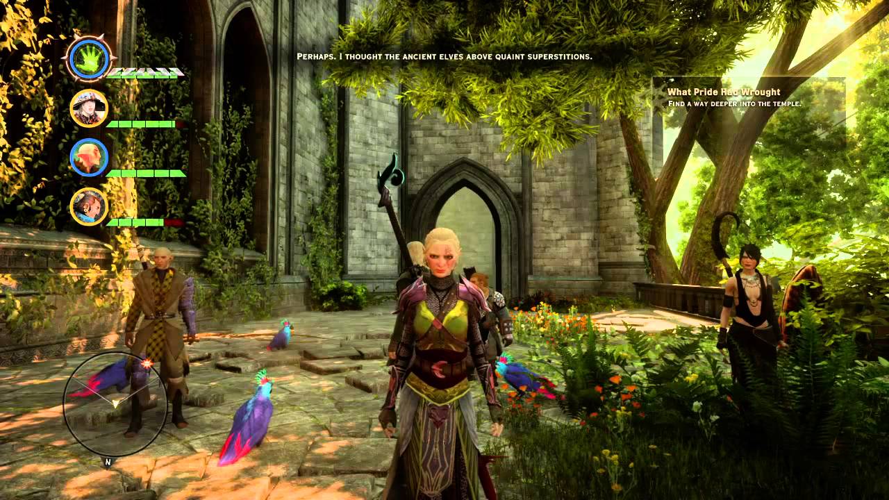 Dragon Age Inquisition: Temple of Mythal - about Fen Harel with ...