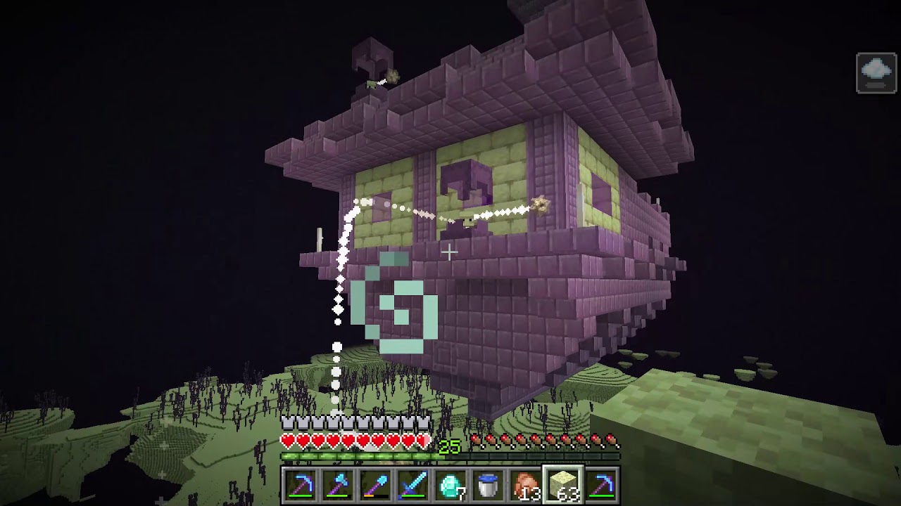 How I got on the Ender Ship - Minecraft - YouTube