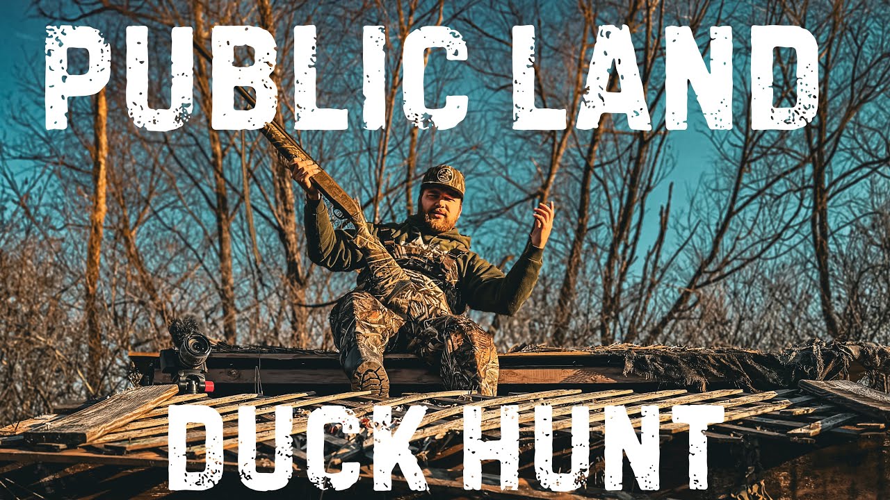 PUBLIC LAND DUCK HUNTING!!! - YouTube