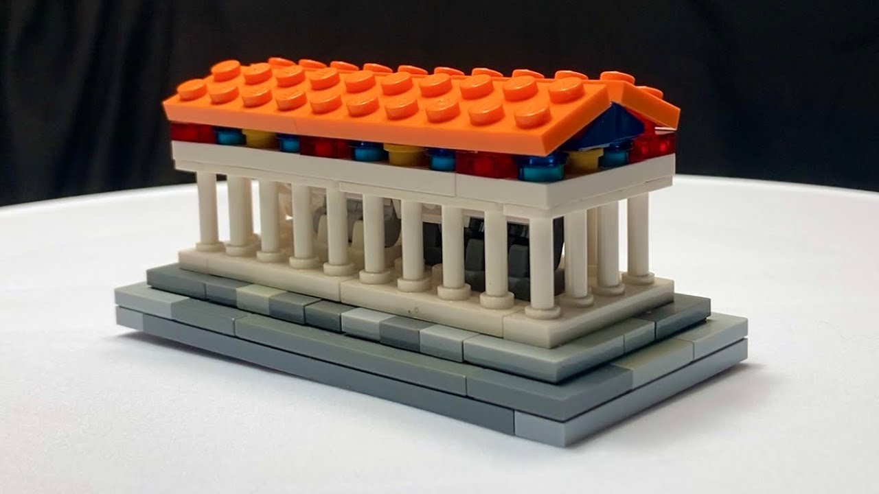 Making The Parthenon out of Legos! - YouTube