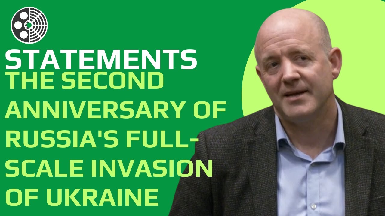 Deputy Cathal Berry- speech from 20 Feb - YouTube