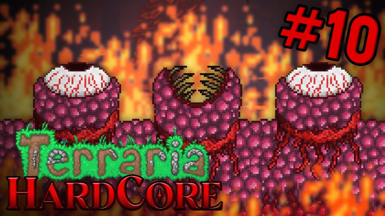 "WALL OF FLESH!!" - Terraria Hardcore (Ep. #10) - YouTube
