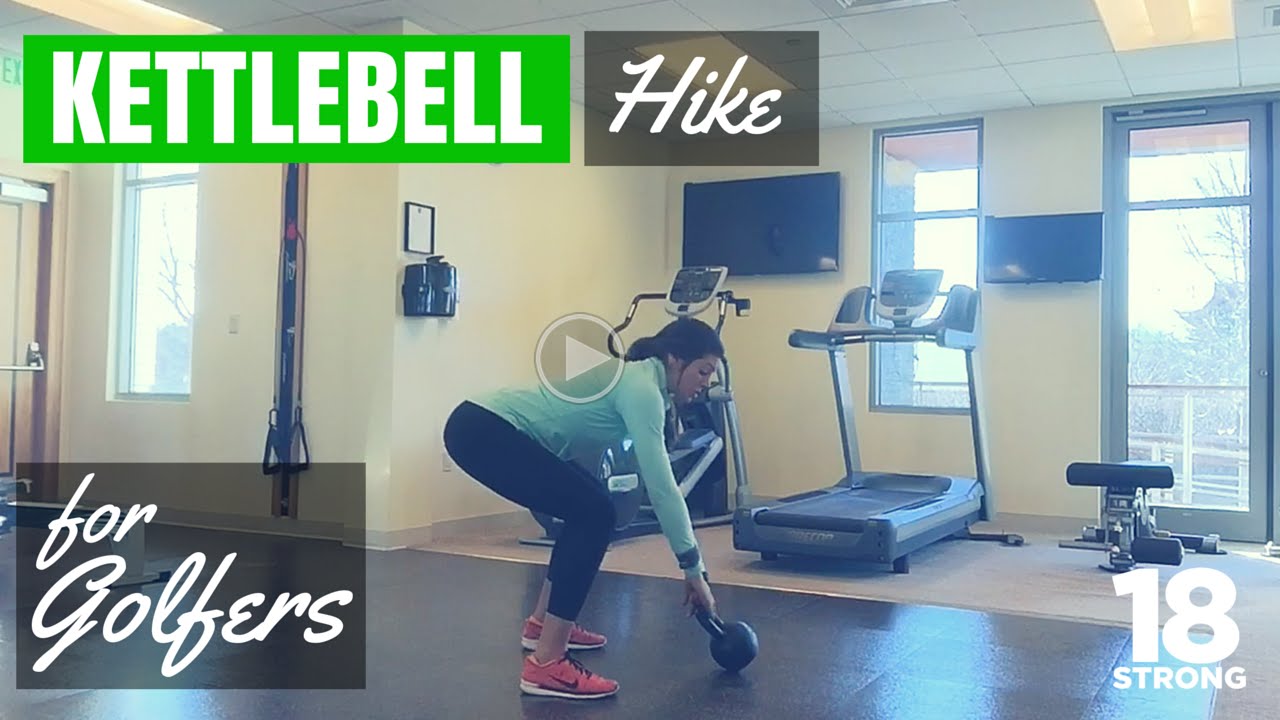 Exercises for Golfers - Kettle Bell Hike - YouTube
