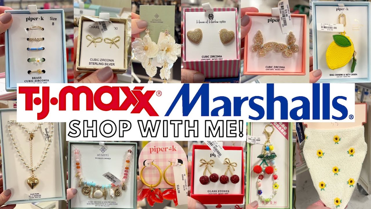 TJ MAXX & MARSHALLS #tjmaxx #marshalls #shopping #jewelry - YouTube