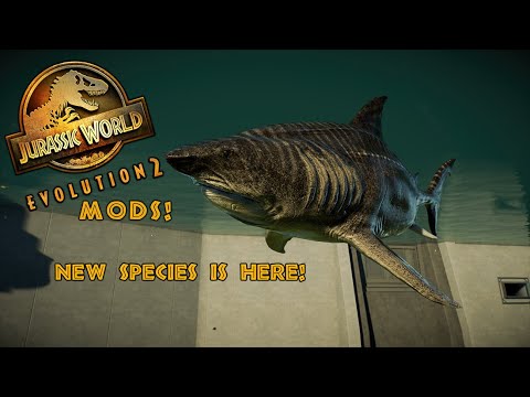 JWE2 Mods | (BETA) MEGALODON NEW SPECIES IS HERE & How to Install it ...