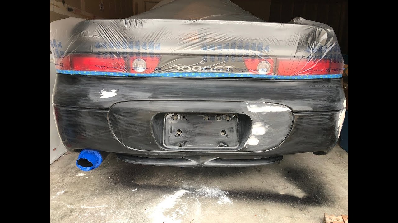 How to respray your bumper Pt. 1 - YouTube