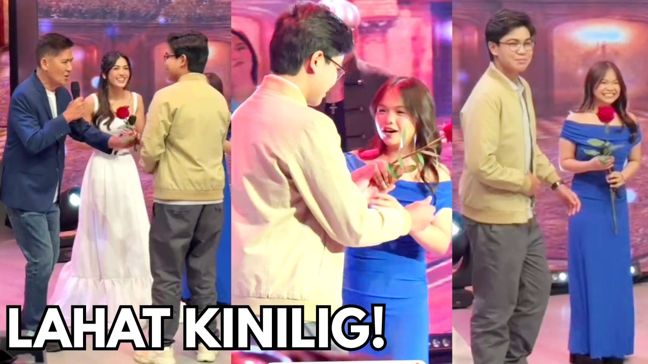 Vic Sotto at Dabarkads KINILIG sa PROM DANCE ni Ryzza Mae Dizon at ...