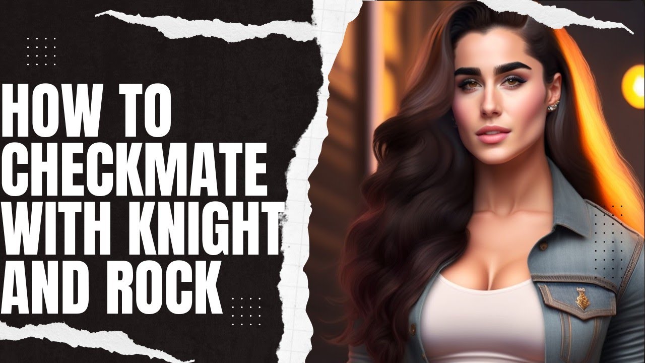 Checkmate with only Rock & Knight 🏻 - YouTube