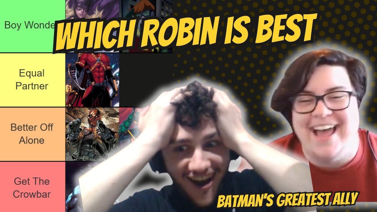 Ranking DC's Robins - Tier List Mini - YouTube