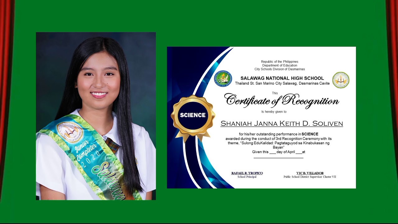 GRADE 10 SATURN VIRTUAL MOVING UP AND CLASS TRIBUTE - YouTube