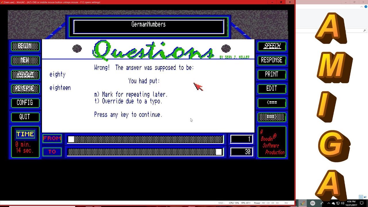 Retro Amiga Computing - ACE BASIC and Questions2.1 Development - YouTube