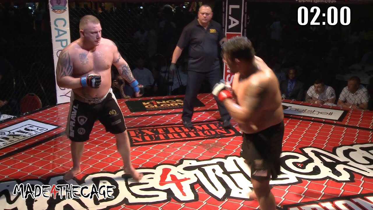 Made 4 The Cage 14 - Addicted - Neil Wain VS James Mulheron - YouTube
