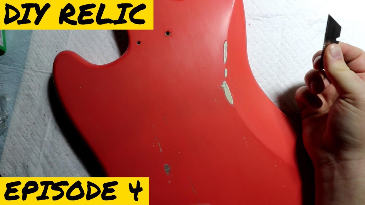 How To Relic Your Guitar: EPISODE 4 - YouTube