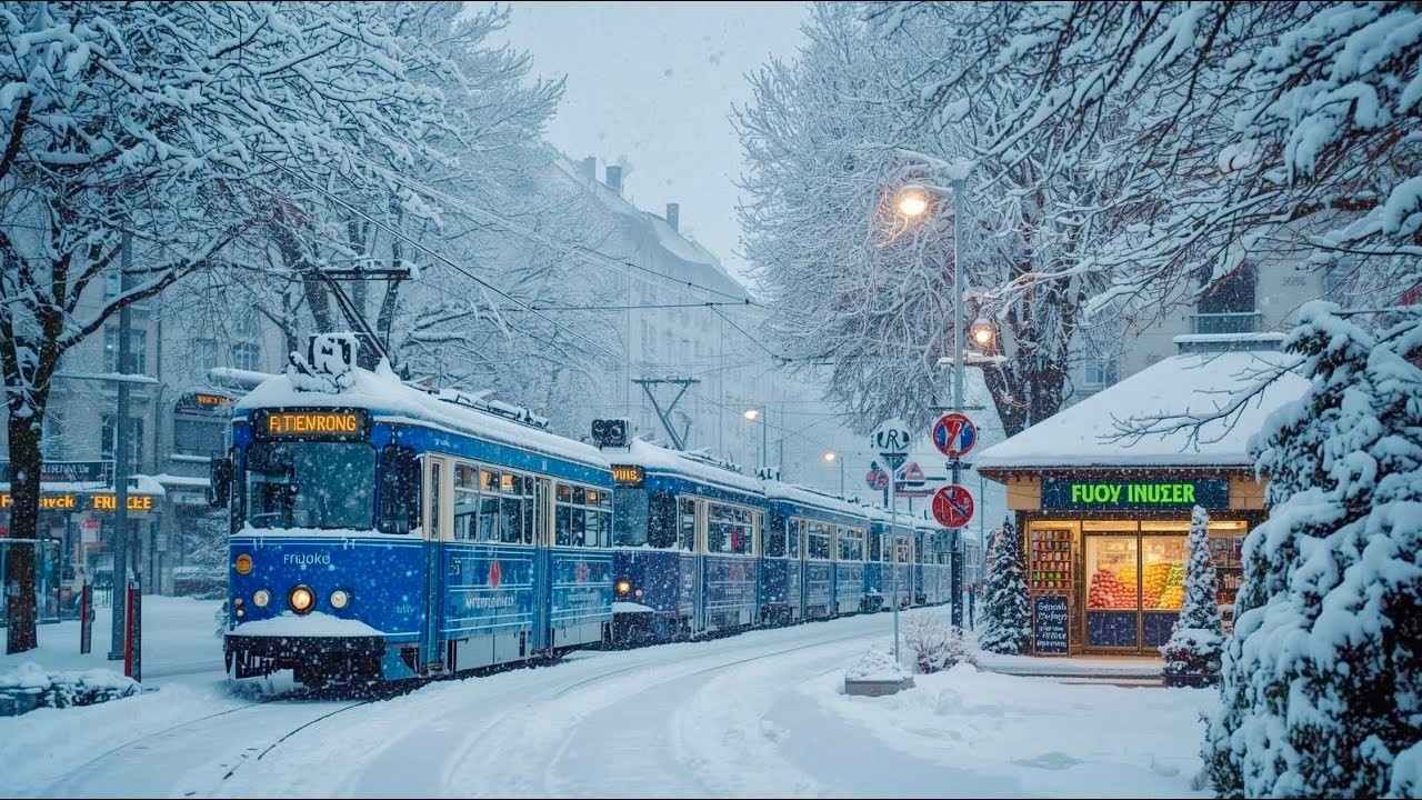 Heavy Snowfall In Switzerland ️🇨🇭Life In Winter Wonderland ! - YouTube