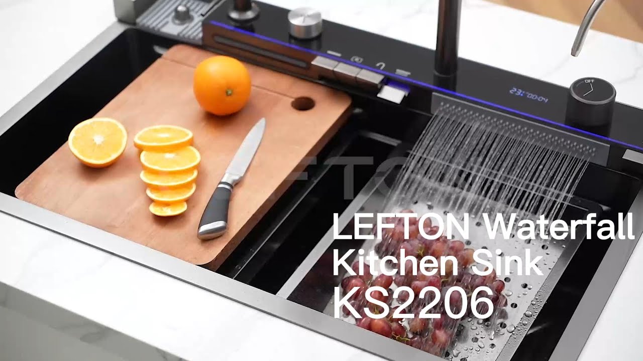 Upgrade Your Kitchen Today with Lefton Kitchen Sink KS2206 Temperature ...