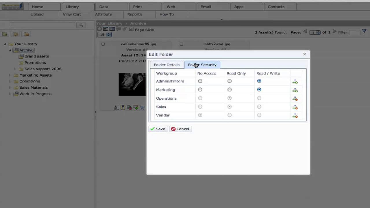 Security 04 Set Up Folder Security - YouTube