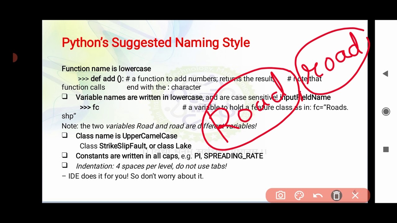 Skill Development Workshop On Python Lecture 2 Youtube 6013