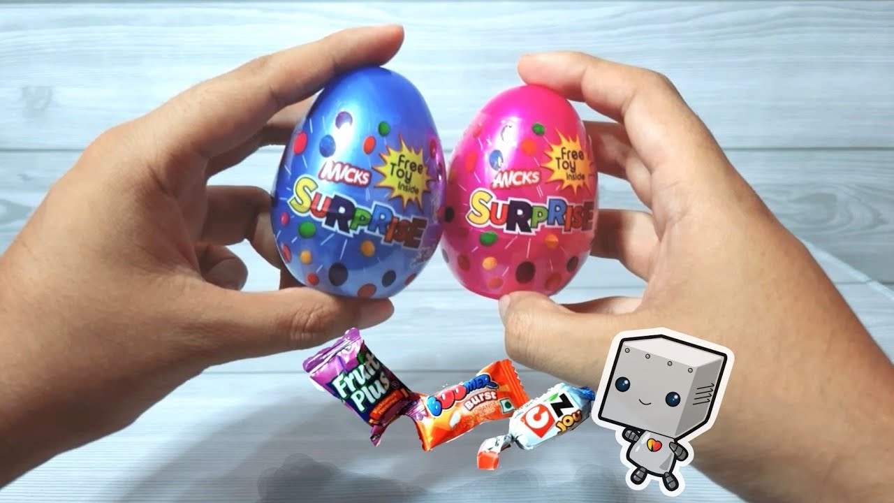 Surprise Eggs | Candy Toffee & Gum 🍬🥚 - YouTube