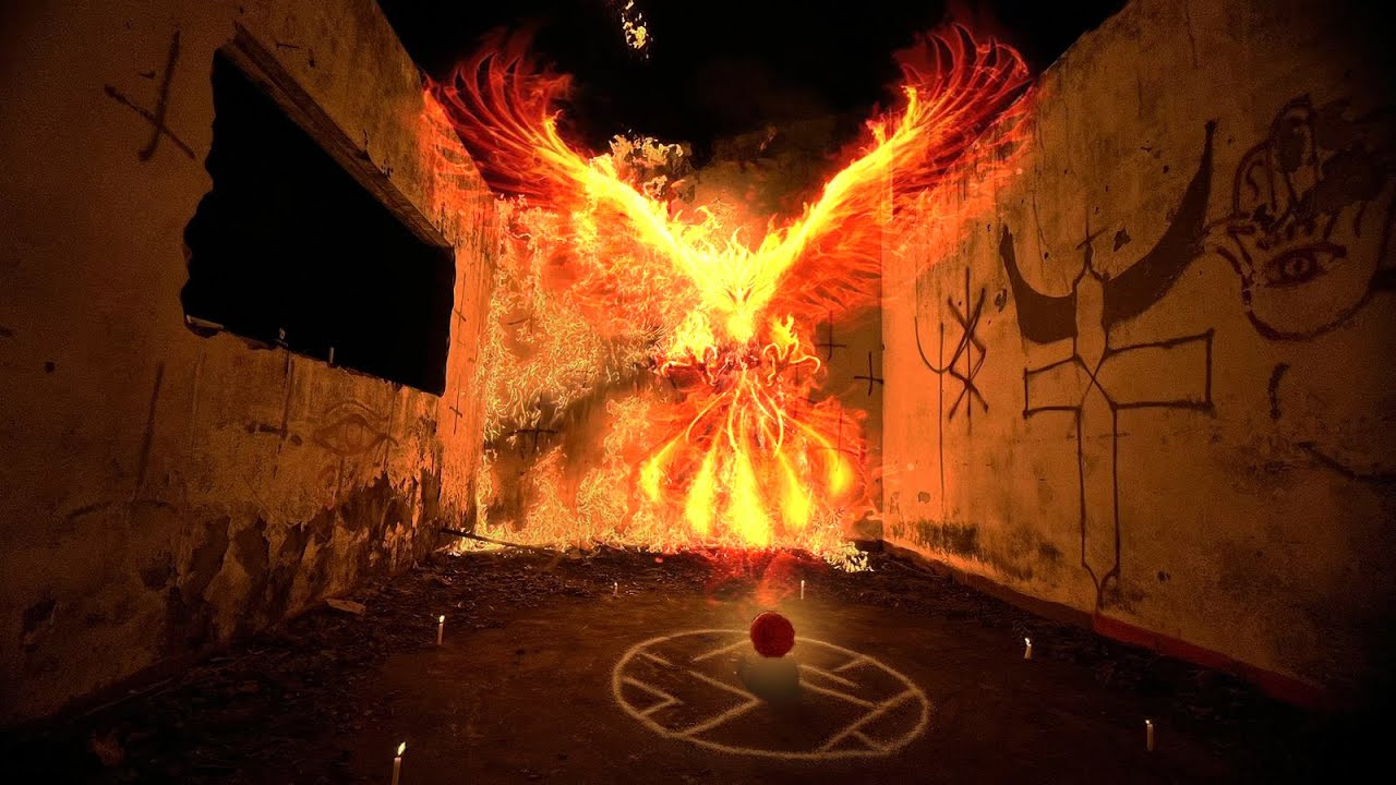 O NASCIMENTO DA FÊNIX, FIZEMOS O RITUAL DE INVOCAÇÃO E ELA VEIO NOS ...
