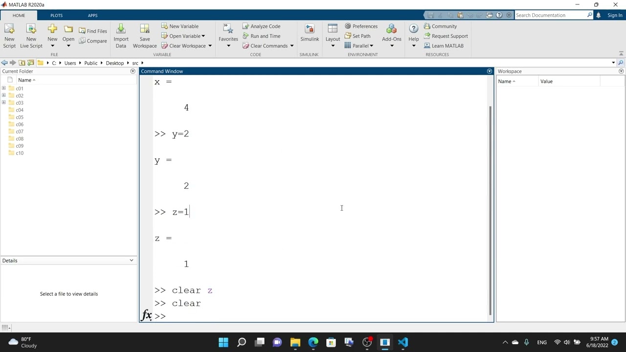 C01-1 Matlab - YouTube