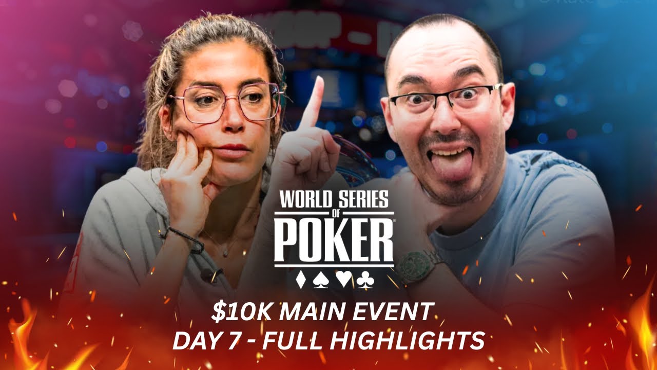 WSOP Live Main Event : Les émotions explosent au Jour 7 ! - YouTube
