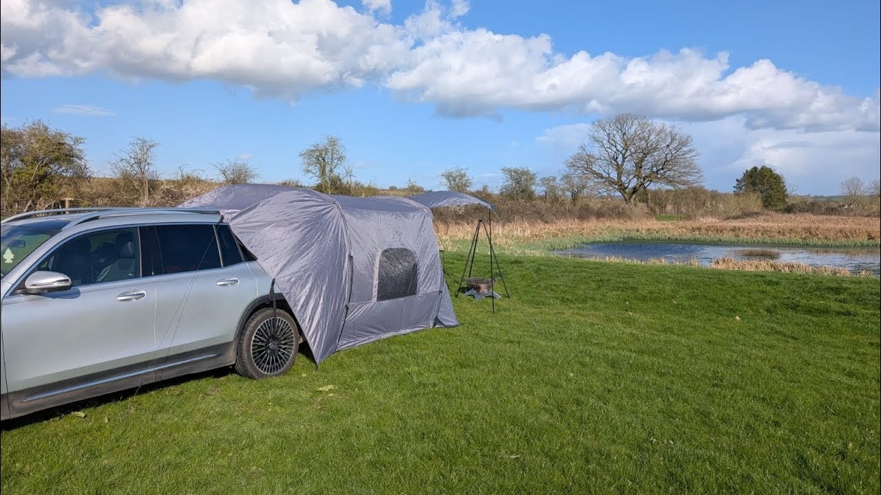 Aldi special buy car tent camp - YouTube