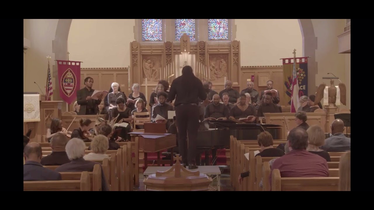 Justin Harrison - Now heav'n in fullest glory shone - YouTube