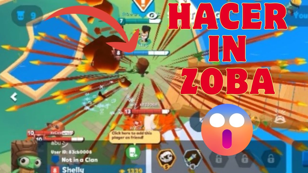 Hacker in zooba game|| hacker shally|| A hacker player In the zooba ...