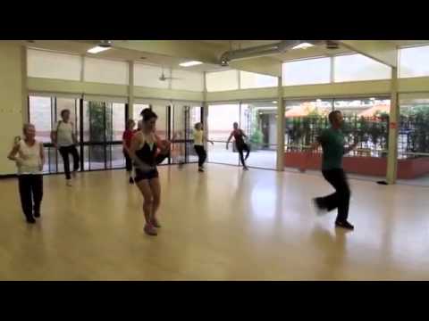 Happy Feet Fitness - Swing Dance Aerobics - YouTube