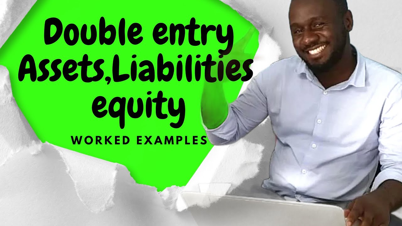 Double Entry Accounting Worked Examples | Double entry for Assets ...
