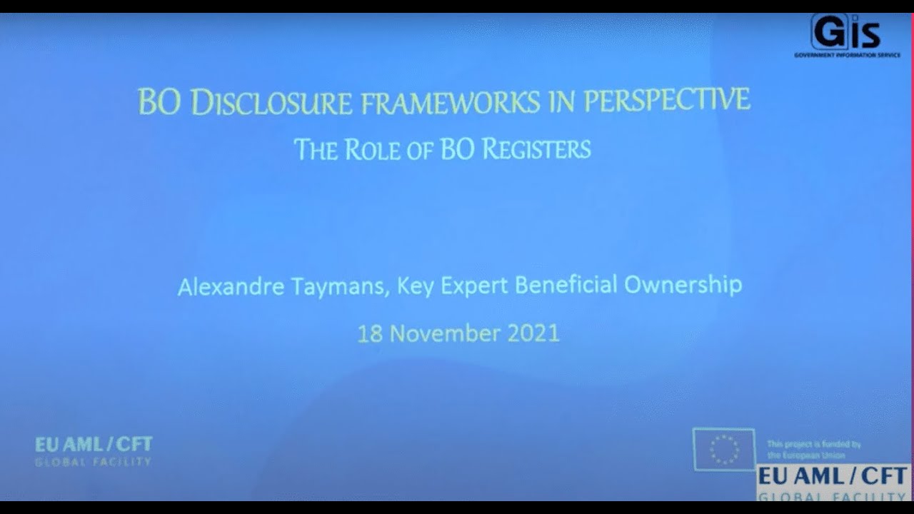 AML CFT BO Register workshop Day 2 - Mauritius News - 18 November 2021 ...