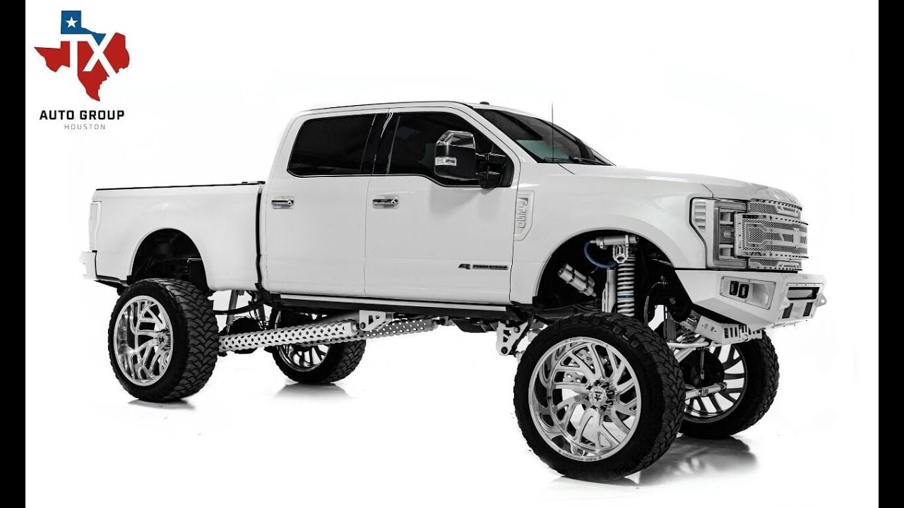 2018 Ford F250 Platinum SEMA BUILD Show Truck Custom Lifted 6.7L Power ...