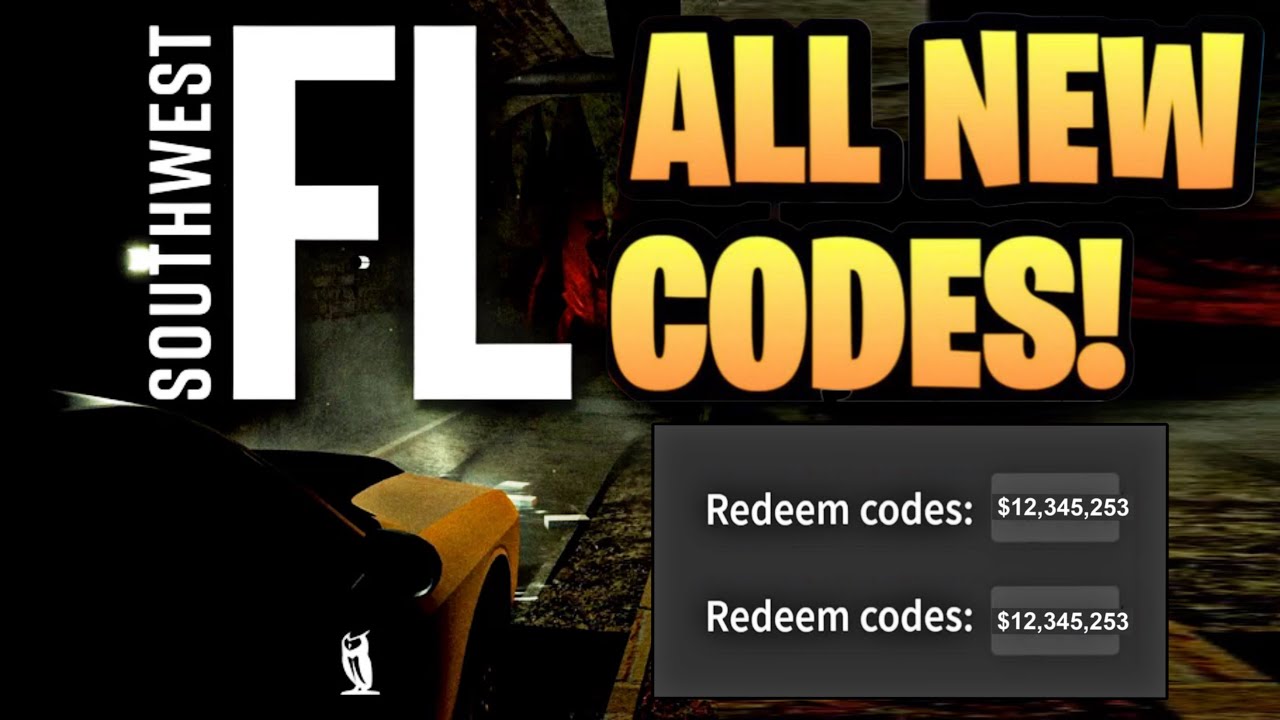 *NEW* ALL WORKING CODES FOR SOUTHWEST FLORIDA IN 2024! ROBLOX SOUTHWEST ...