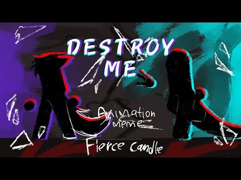 DESTROY ME | Animation meme - AmongUs | Fierce Candle - YouTube