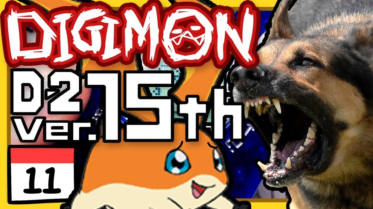 DOG ATTACK STORY! (Digimon Digivice Ver.15th Black Diary, Day 11) - CWK ...