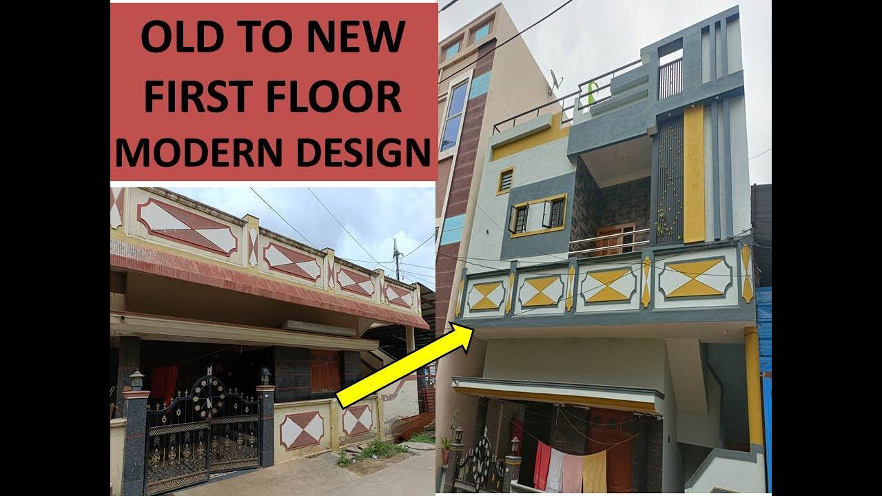 First Floor Construction On Old Building || Elevation Design ...