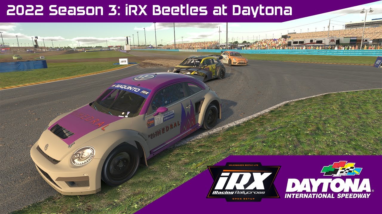 Surprising Finish - iRacing - Rallycross at Daytona International ...