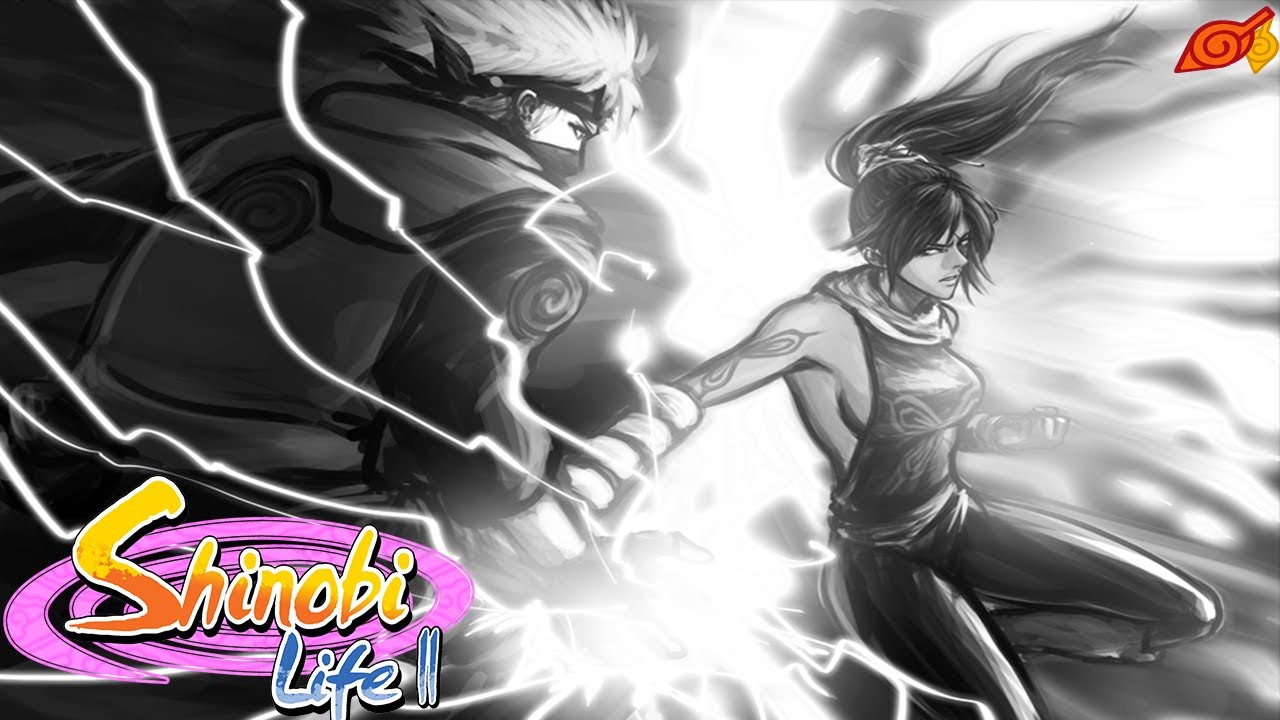 White lightning showcase | Shinobi life 2 | Roblox - YouTube