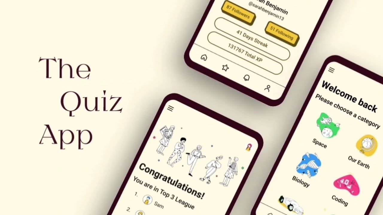 Quiz App | Made in Figma - YouTube